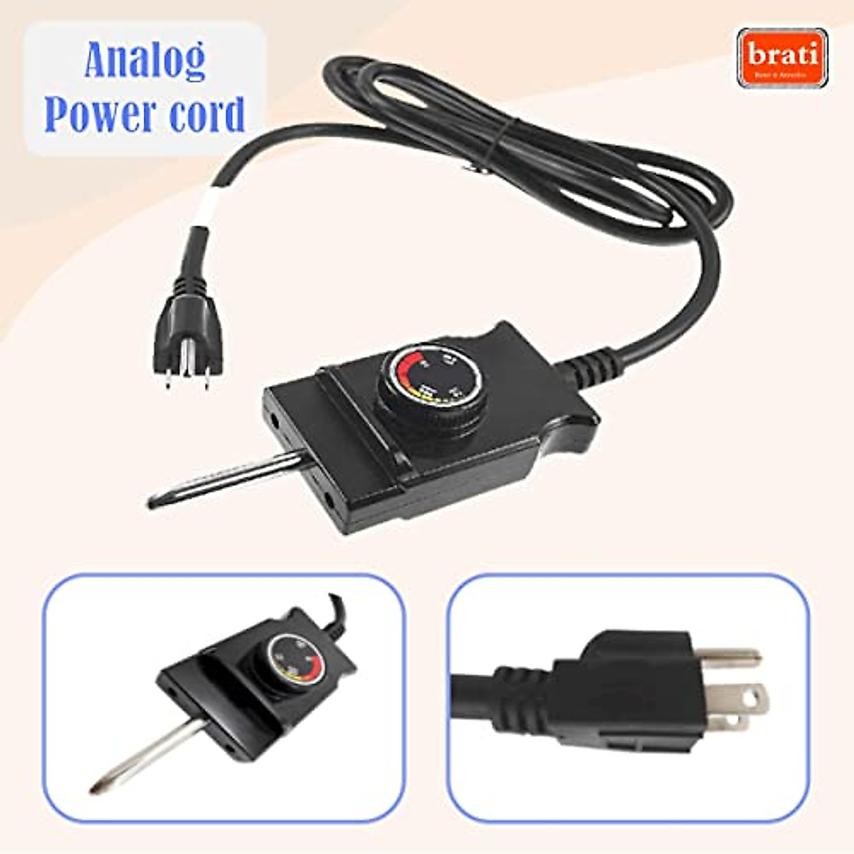 1500 Watt Heating Element Kit Replacement part for Masterbuilt 30-inch electric smokers,fit for Masterbuilt 20070210/MB20070210 Analog Electric Smoker