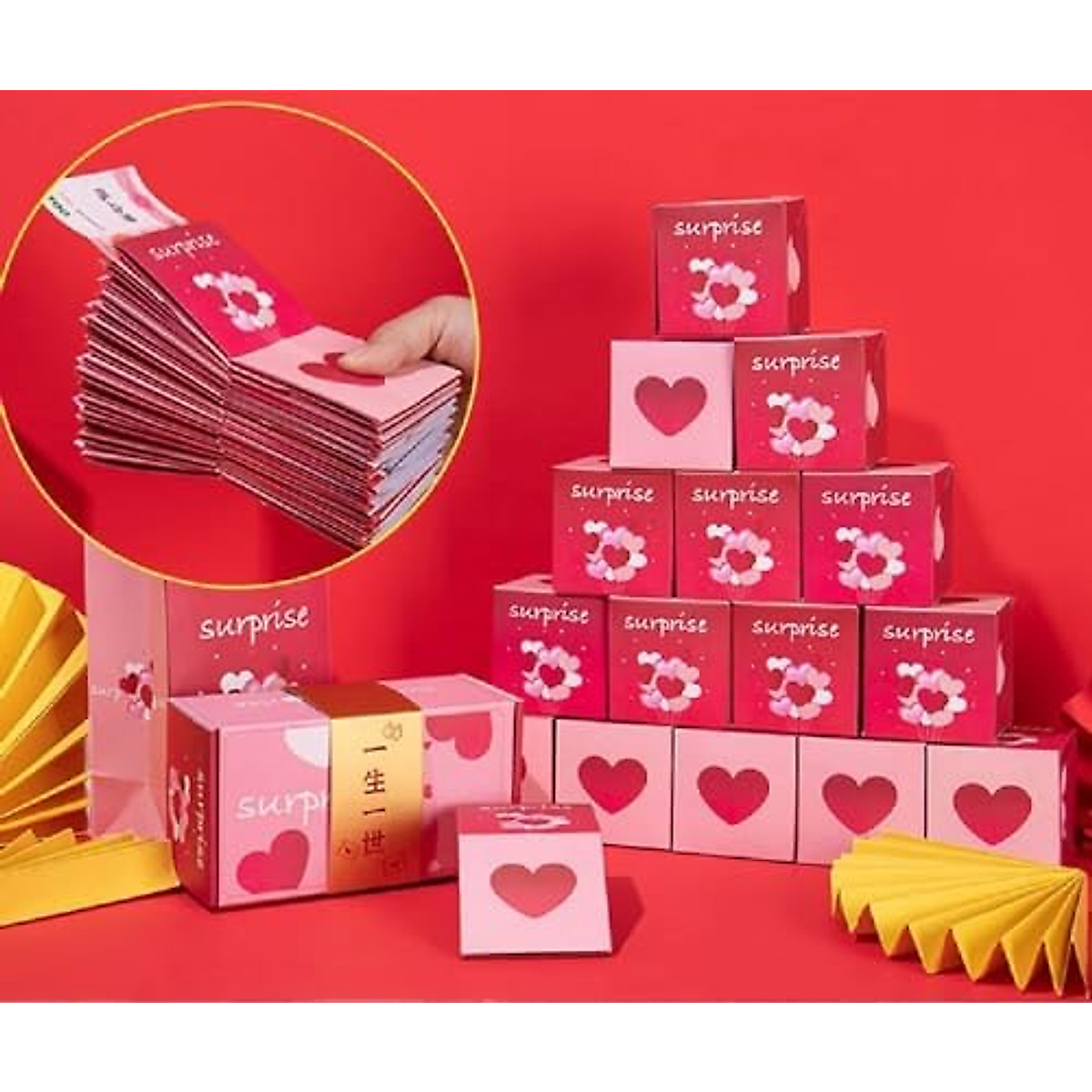 Beepow Surprise Box Gift Box,Creating the Most Surprising Gift,Surprise Box Gift Box,Surprise Gift Box Explosion,Surprise Birthday Box,Gift Box Explosion for Money