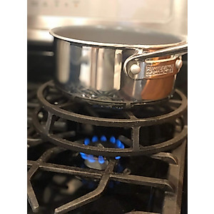 SIMMERGREAT - CAST IRON COOKWARE, STOVE TOP HEAT DIFFUSER, TEMPERATURE CONTROL, PARTIAL FLAME GUARD