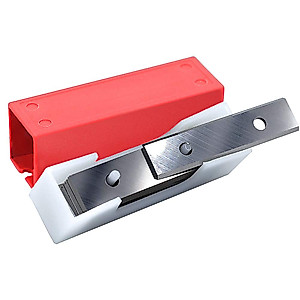 TJATSE 2-3/8"(60MM) Carbide Paint Scraper Blades 10 Double-Edged Reversible Heavy Duty Replacement Blades to Remove Paint, Varnish, Wood, Glue, Fit for TJATSE, Oneida Air, Warner100X Scraper