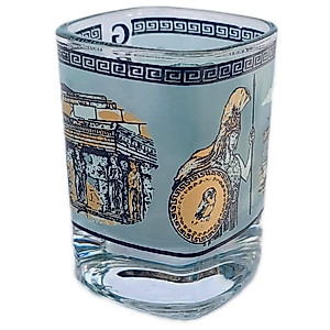 holyland souvenir New Shot Glass Greek Greece Attica Tequila glass Greece Acropolis Parthenon