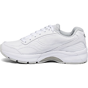 Saucony Women's Omni WLK Walking Shoes, White, 7.5