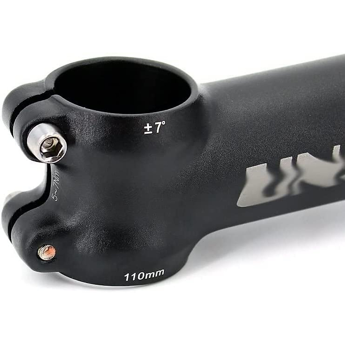 ZECHAO Ultralight Bike Stem,60/70/80/90/100/110/120/130mm Handlebar Stem 7 Degree Mountain Road Bike Stem 25.4mm Mountain Bike Stem Bike Stem (Color : Black, Size : 25.4x130mm)