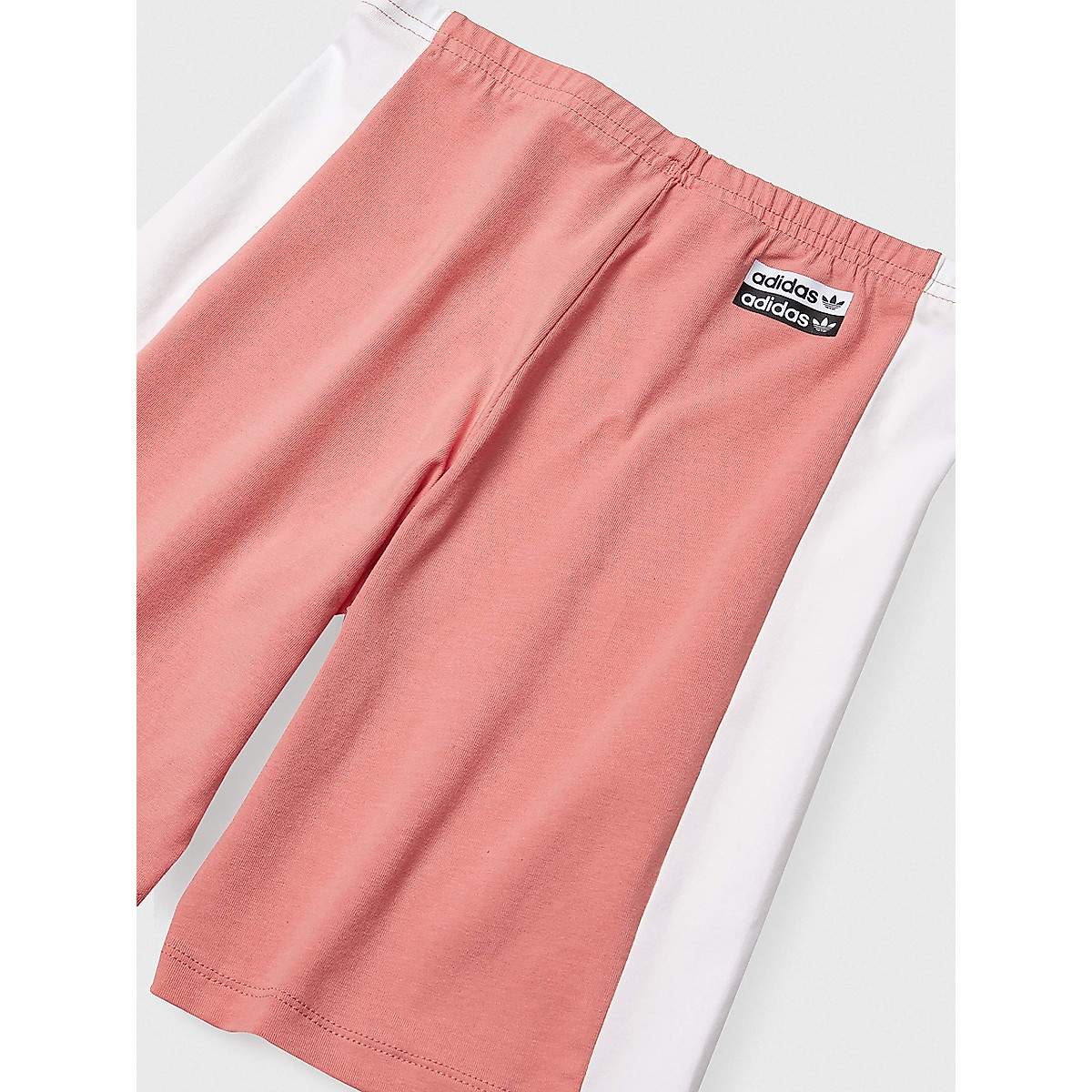 adidas Originals Boy's Cycling Shorts Tactile Rose/White Large