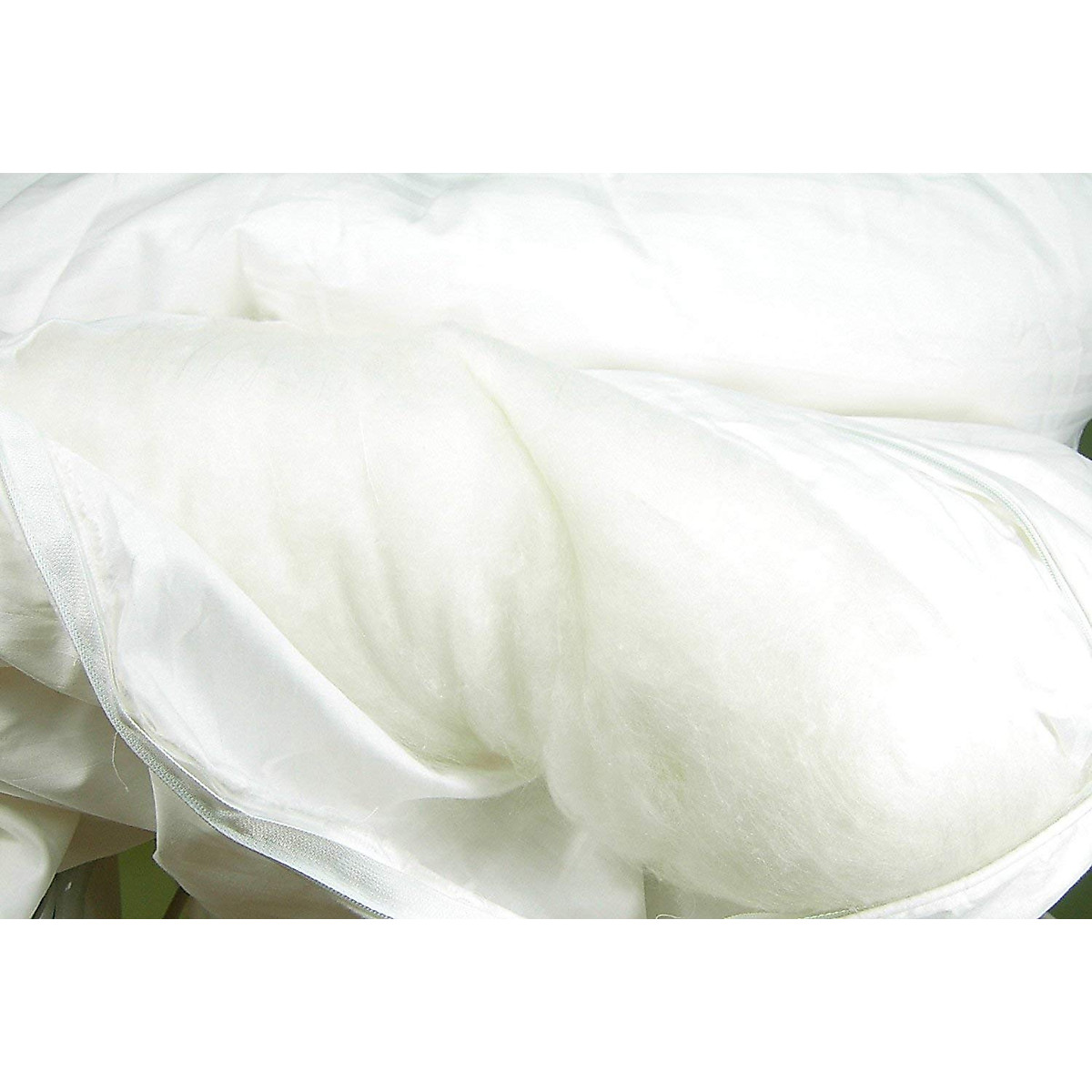 MOON'S SLEEPWARES Combine Set Full Size 100% Pure Long Grade Mulberry Silk Comforter Silk Filled Comforter Silk Quilt Silk Duvet (79 X 79 Inches / 200 X 200 cm) SFDWH200x200-1+2