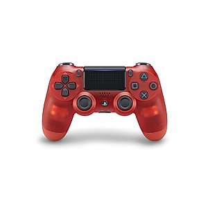 Sony Dualshock 4 Wireless Controller for PlayStation 4 - Red CRYSTAL - PlayStation 4