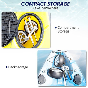 GanFindX Quick-Detachable Stainless Steel Sit on Top Kayak Cart with Puncture-Resistant Wheels Width Adjustable Canoe Trolley, Suitable for Kinds of Kayaks and Canoe with Plug Holes