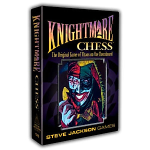 Knightmare Chess Card Game | Card Game for Chess | Card Game for Two | Ages 10+ | for 2 Players | Average Play Time 120 Minutes | from Steve Jackson Games