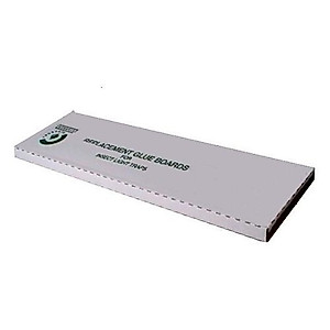 Gardner WS-95 Wall Sconce Fly Insect Replacement Glue Boards EL-57-1 Pack of 24 White Adhesive Boards