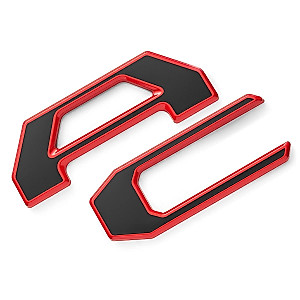 EyeCatcher PRO Premium Tailgate Letter Inserts Compatible with 2016-2023 Tacoma (Black and Red)