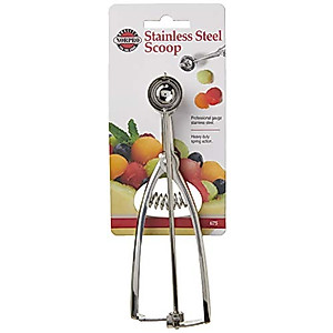 Norpro Stainless Steel Scoop, 25MM (.5 Tablespoon)