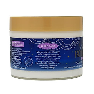 Feather & Down 300ml Magnesium Soothing Sleep Butter, Enriched with Magnesium, Calming Lavender & Chamomile Essential Oils to aid Sleep, Vegan & Cruelty Free