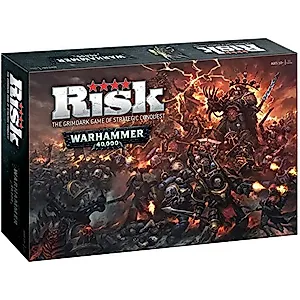 Risk Warhammer 40,000 Board Game | Based on Warhammer 40k from Games Workshop | Officially Licensed Warhammer 40,000 Merchandise | Themed Risk Game