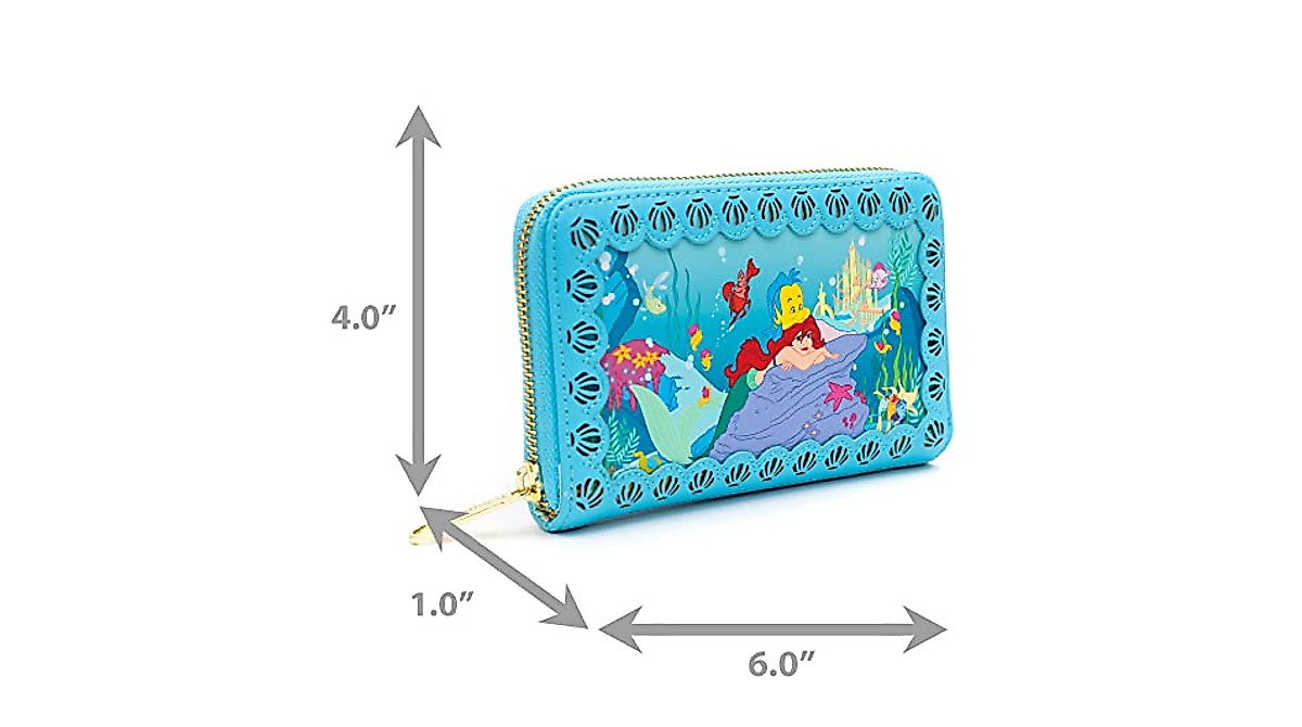 Disney The Little Mermaid Ariel Wallet - Princess Stories Series