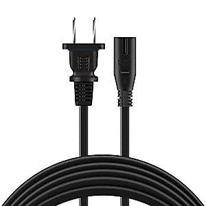 Marg 6Ft AC Power Cord Flat Fig 8 Cable Lead for Brother PE-400D 500 Sewing Machine