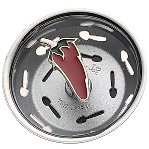 Billy-Joe Homewares 7140 Enamel Hot Chili Kitchen Strainer