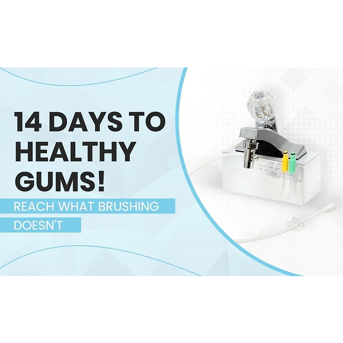 Oral Breeze | HydroCare | Water Flosser | Dental Flosser | Teeth Cleaner | Oral Irrigator | 3' Hose