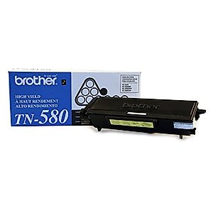 Brother TN580 High Yield Toner -Cartridge - Retail Packaging - Black