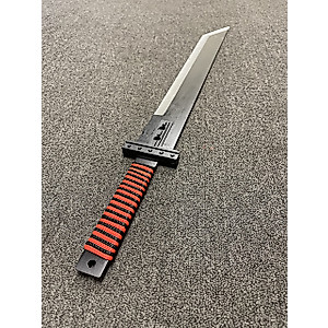 KinStore 28.5" Fantasy Broad Sword Ninja Machete Blade Full Tang Fixed Blade Hunting Tactical Survival Knife with Sheath