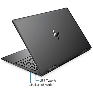 2020 Newest HP ENVY x360 2-in-1 Laptop, 15.6" Full HD Touchscreen, AMD Ryzen 5 4500U Processor up to 4.0GHz, 8GB Memory, 256GB PCIe SSD, Backlit Keyboard, HDMI, Wi-Fi, Windows 10 Home, Nightfall Black