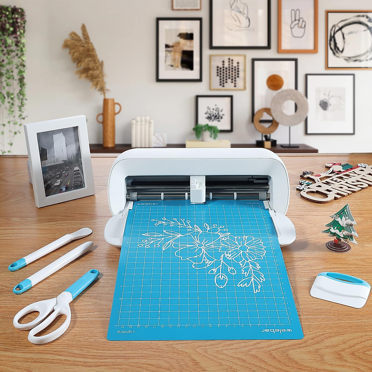 Welebar 8.5"x12" Cutting Mats for Cricut Joy Xtra, Variety Adhesive(StandardGrip,LightGrip,StrongGrip,3 Mats) Sticky Non-Slip Cut Mat for Sewing Quilting Crafts