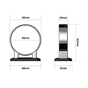 Grey990 Wide Usage Hair Dryer Holder Strong Load-bearing Plastic Labor-saving Universal Hair Dryer Organizer for Bathroom