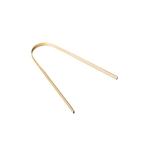 Bamboo Tongue Scraper - 5 Pack, in a Recyclable Jute Pouch