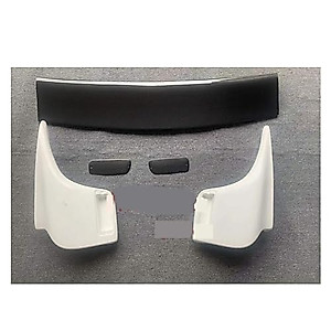 Carbon Fiber Blade TRD Style Spoiler Rear Wing Trunk Spoiler Compatible for Toyota Supra MK4 JZA80 1993-2002 (Color : FRP Black)