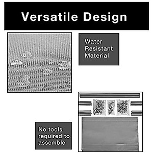 Smart Design Shoe Rack Shelf - Stackable - Laminated Liner - Steel Metal Frame - 2-Tier Holds 6 Pairs - Entryway, Closet, & Garage - Home Organization