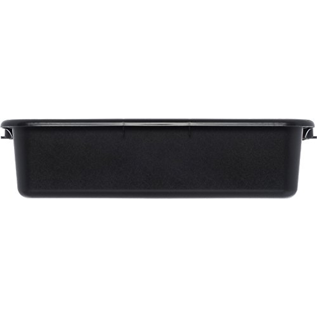 Carlisle FoodService Products N4401003 Comfort Curve™ Ergonomic Wash Basin Tote Box, 5" Deep, Black (Pack of 12)