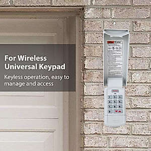 Wireless Garage Door Remote Opener Keyless Keypad Fits for Genie Intellicode Older Models GWKP, GWK-IC, ACSDG, ACSDA1