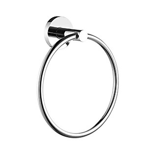 Towel Ring,Coat Hook,Towel Hooks,2Pcs Hand Towel Ring Round Wall Mounted Bathing Towel Rack Stainless Steel Towel Bar Ring Bathroom Accessories