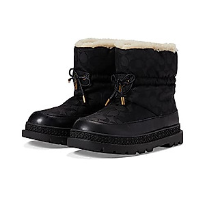 COACH Kailee Nylon Bootie Black 9 B (M)