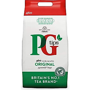 PG Tips Original Pyramid Tea Bags (Pack of 1, Total 460 Tea Bags)