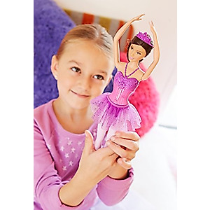 Barbie Fairytale Ballerina Doll, Purple