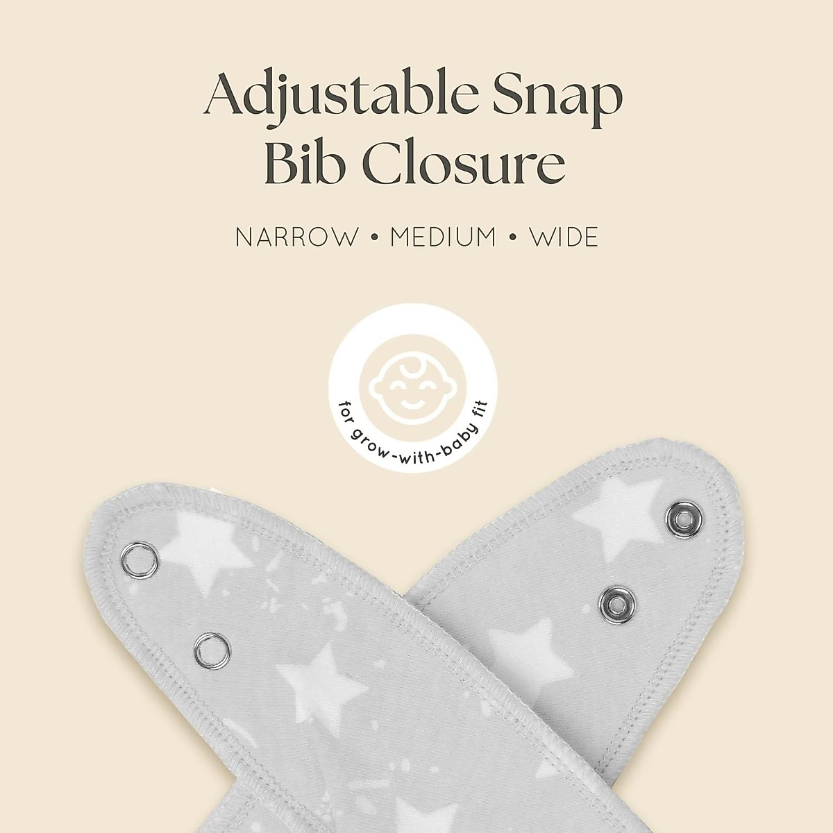 Dodo Babies Bandana Drool Bib Set – Four 100% Cotton Bibs with Soft Polyester Lining, 2 Pacifier Clips, Binky Case, Navy Dot Gift Bag for Baby Girl or Boy Shower – Adjustable Snap Fit for 3-24 Months