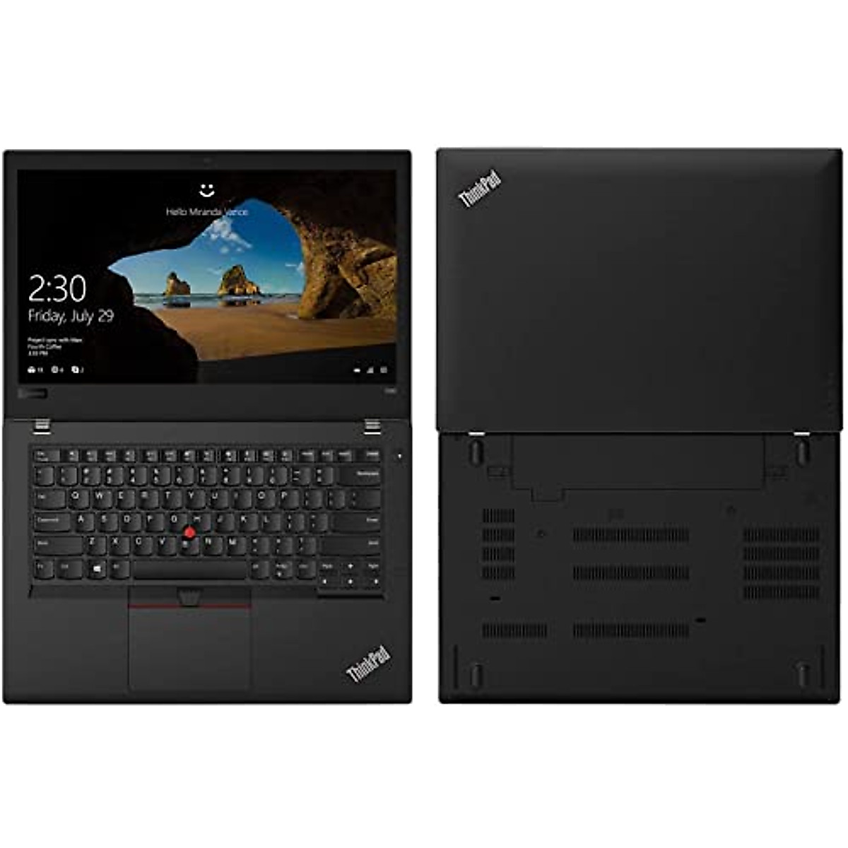 Lenovo ThinkPad T480 Business Laptop, 14.0 FHD (1920x1080), Intel Core i7-8650U 1.9GHz (Max 4.2GHz), 16GB DDR4 RAM, 512GB SSD, CAM, Fingerprint,Backlit Keyboard,Bluetooth, Windows 10 Pro (Renewed)