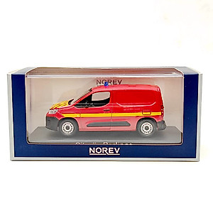 Norev 1:43 for Citroen Berlingo Pompiers 2018 Diecast Toys Models Cars Limited Collection Gifts