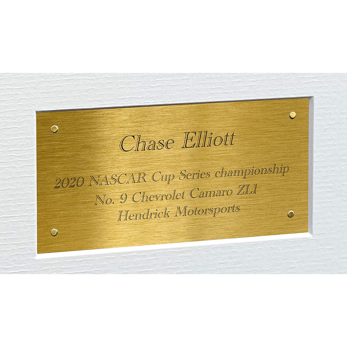 Kitbags & Lockers '2020 NASCAR CHAMPION CELEBRATION' Triple Chase Elliott 12x8 A4 Camaro ZL1 Hendrick Motorsports Signed Autographed Photo Photograph Picture Frame Poster Gift G