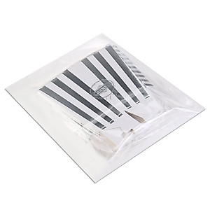 NUOLUX Popcorn Boxes Cardboard Candy Container 50pcs Silver Color