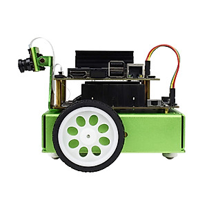 JetBot 2GB AI Kit Accessories AI-Based Smart Robot Compatible with NVIDIA Jetson Nano 2GB Developer Kit (Doesn't Include 2GB Nano)