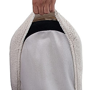 JANABEBE Cover - Liner Compatible with Baby Bouncer Babybjorn Soft, Balance, Bliss and Mini (Fleece, Rabbit)