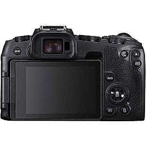 Canon EOS RP Mirrorless Digital Camera with 24-105mm Lens (3380C012) + 64GB Memory Card + Case + Card Reader + Flex Tripod + Hand Strap + Cap Keeper + Memory Wallet + Cleaning Kit (Renewed)