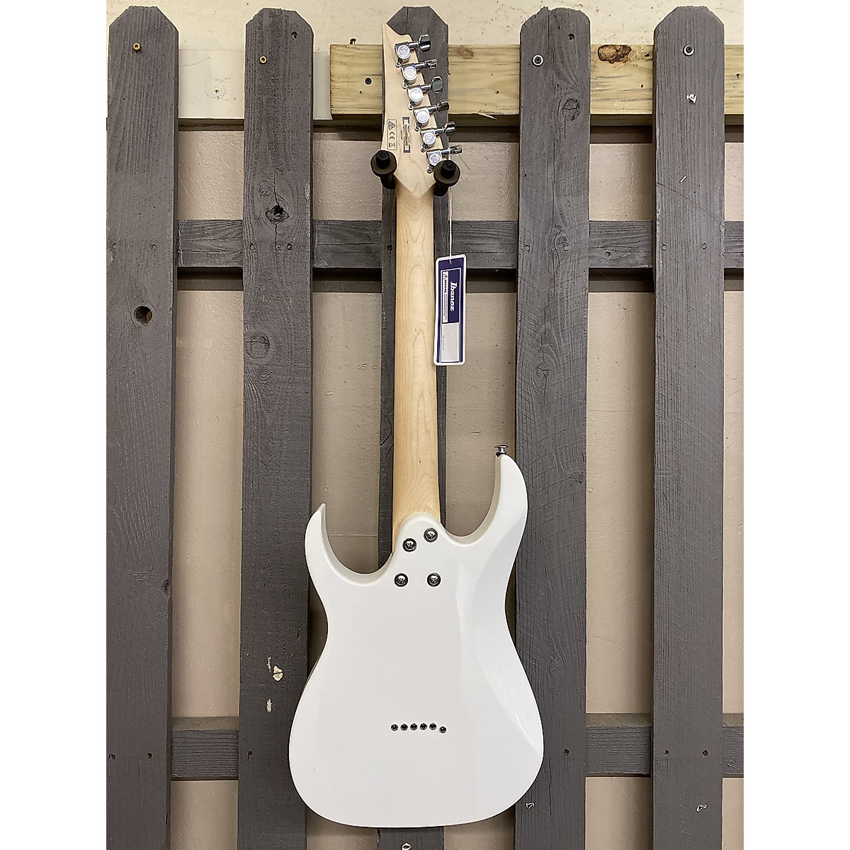 Ibanez 6 String Solid-Body Electric Guitar, Right Handed, White (GRGM21WH)