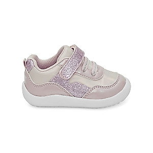 Stride Rite 360 Girls Natasha Sneaker, Pink, 3 Infant