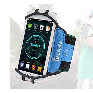 360 Running Armband Phone Holder for Samsung Galaxy Note 20 Ultra, S20 S21 Ultra, S20+ S21 Plus, Note 10 Lite 10 Plus 9, S10 Lite Plus, A11 A21 A51 A71 A10S A20S A21S LG Stylo 6 V60 K51 Velvet (Black)
