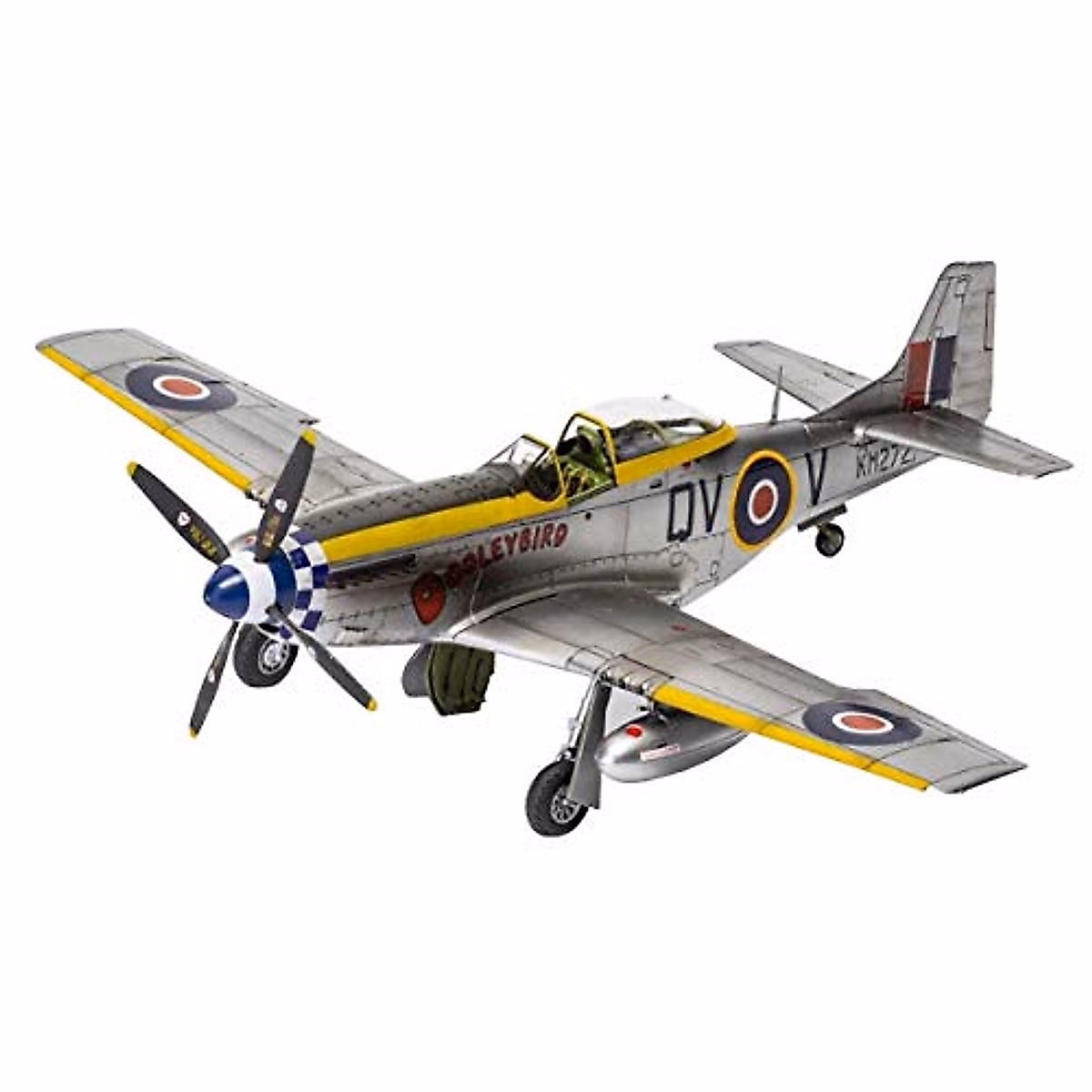 Airfix North American MK IV/P-51K Mustang 1:48 WWII Military Aircraft Plastic Model Kit A05137