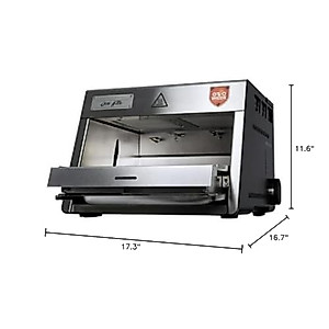 The Otto Grill Pro, Infrared Steak Grill from Otto Wilde, 1500°F in 3 Minutes, Integrated Grill Drawer, 100% Stainless Steel