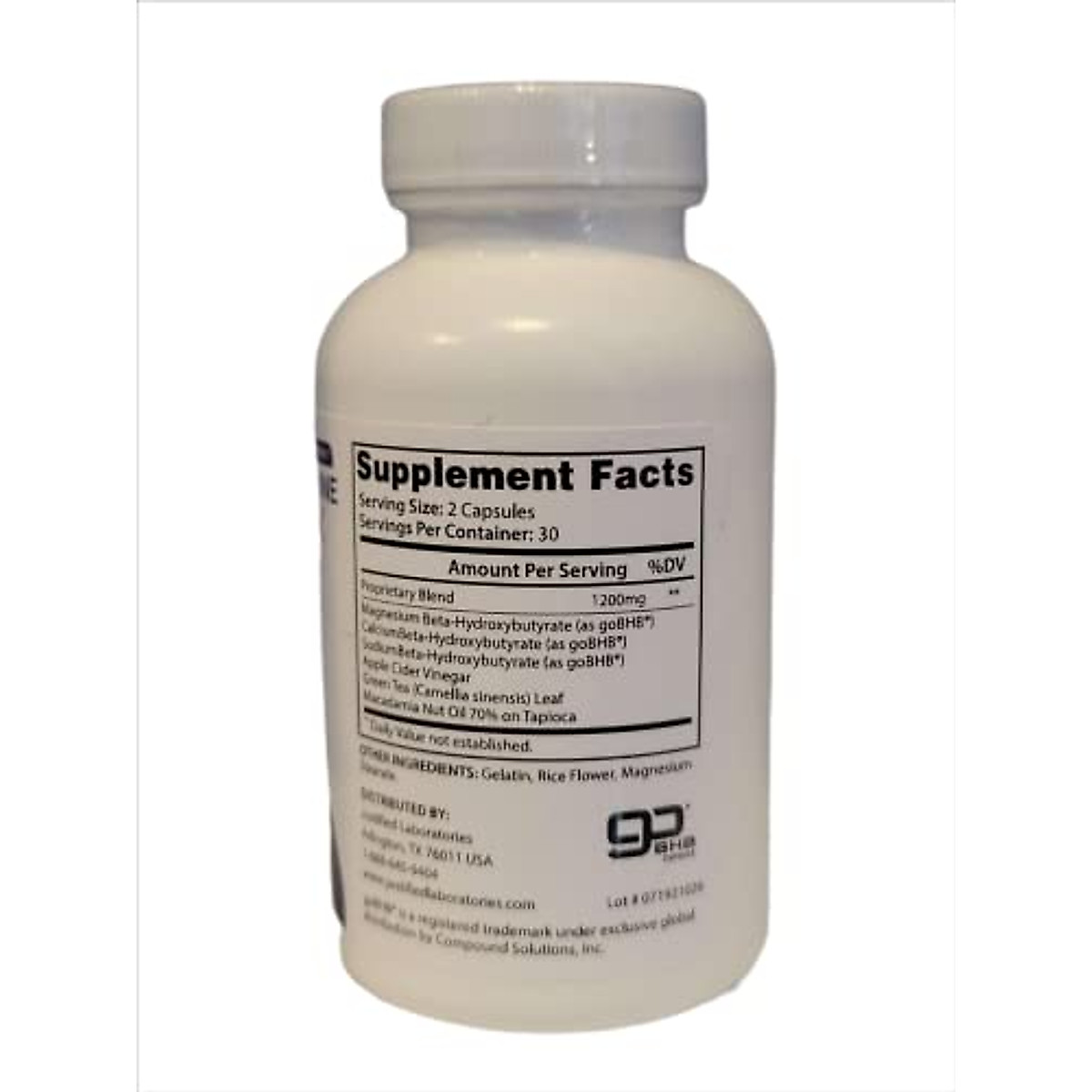 (2 Pack) Safeline Keto Max 1200MG Pills Ketogenic Supplement Includes goBHB Apple Cider Vinegar Macadamia Nut Oil and Green Tea Advanced Ketosis Support for Men Women 120 Capsules