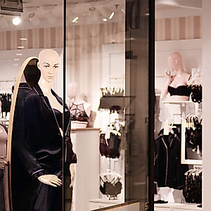 Female Mannequin Torso Dress Form Mannequin Full Body 69" Sewing Dress Model w/Metal Base Adjustable Detachable Mannequin Stand Clothing Form Realistic Mannequins Display